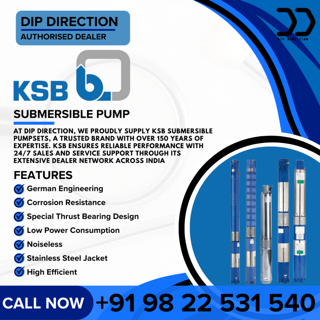 Dip Direction | High-Quality Pumps and Installation in Goa